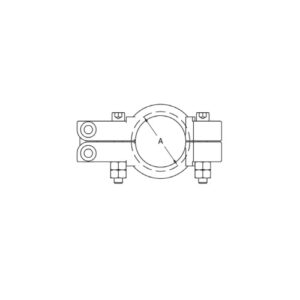 ASME Double Bolt Clamp (13ASME) - Sanitary Fittings